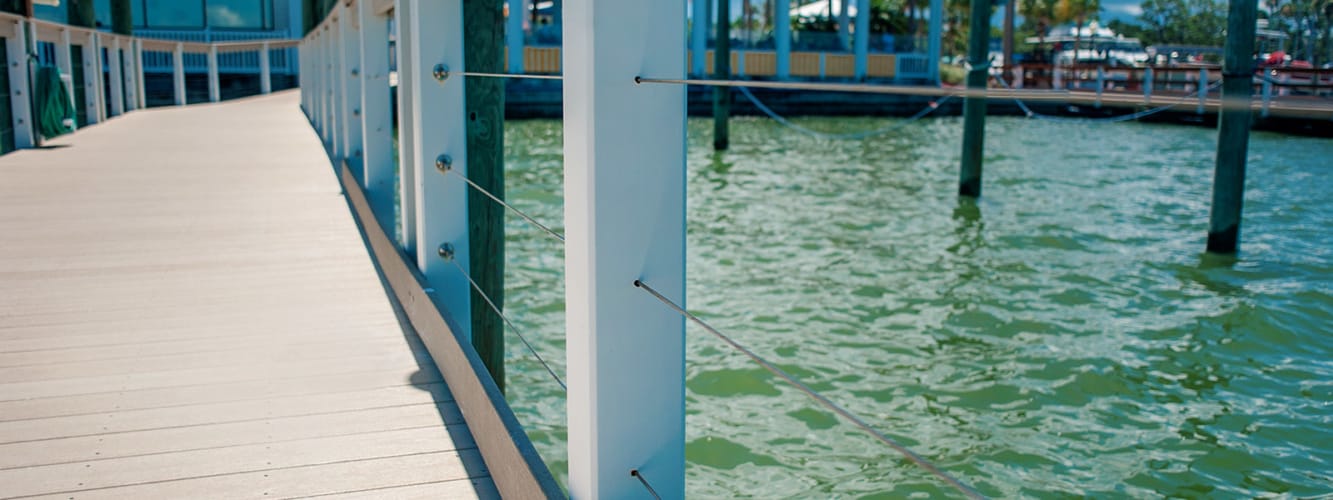 Atlantis Dock Rail Systems - Decks & Docks Lumber Co.