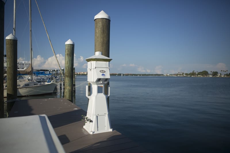 Eaton Power Pedestals - Decks & Docks Lumber Co.