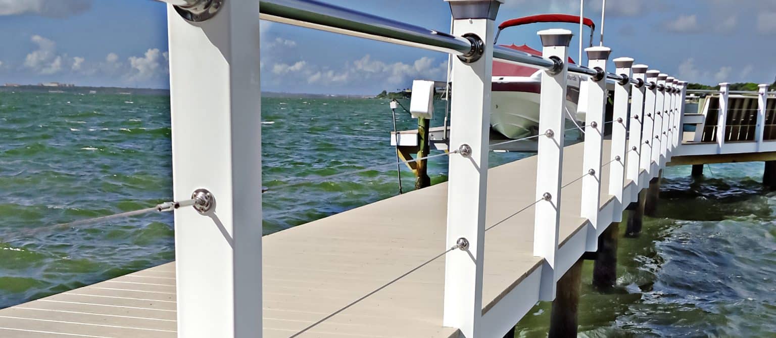 Atlantis Dock Rail Systems - Decks & Docks Lumber Co.