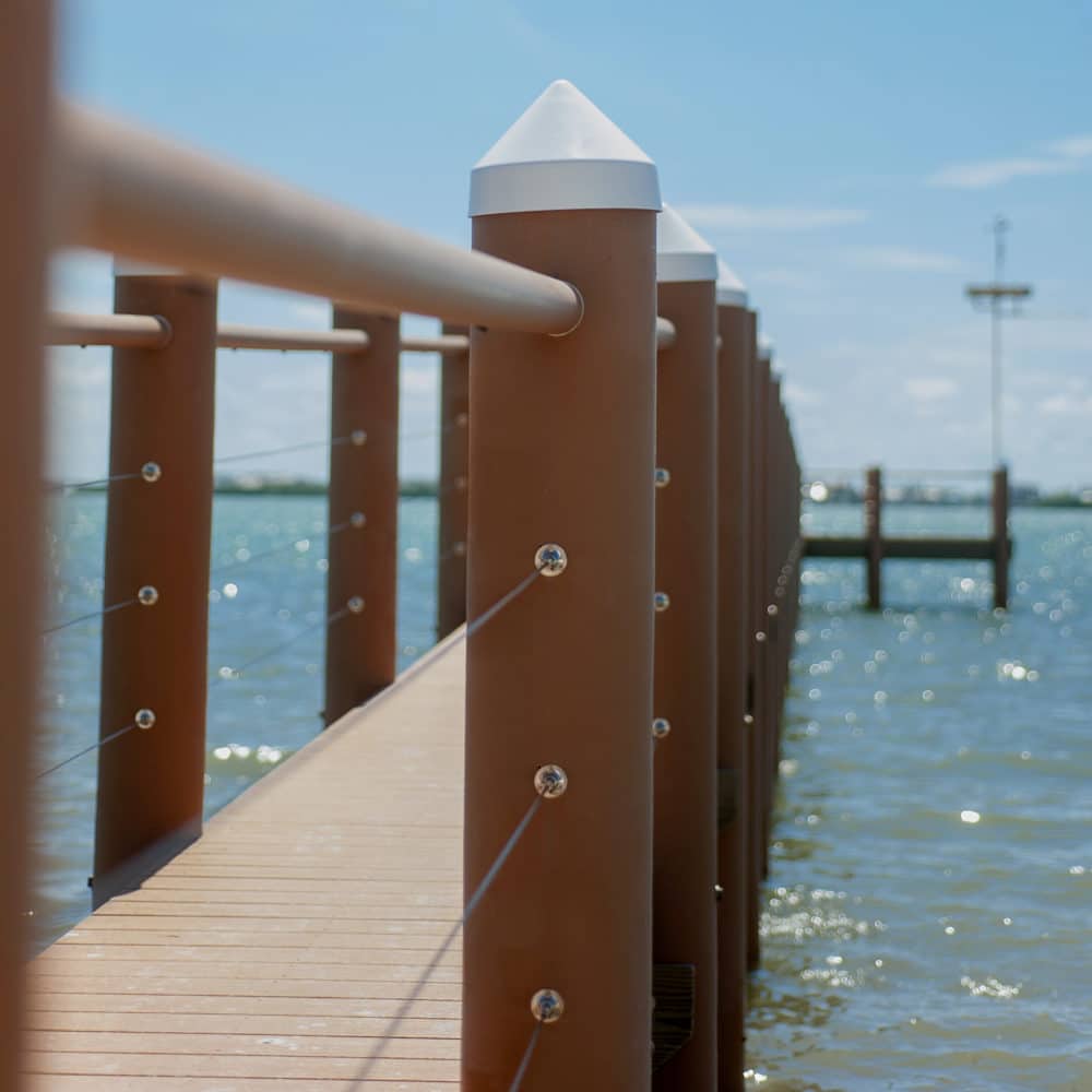 Piling & Marine Pilings - Decks & Docks Lumber Company