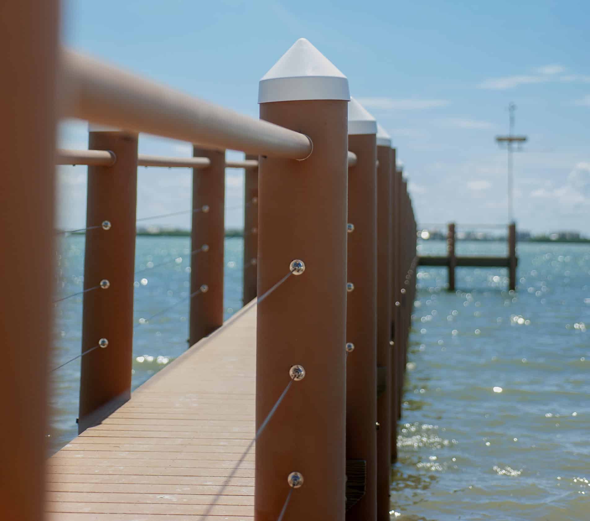 Piling & Marine Pilings - Decks & Docks Lumber Company